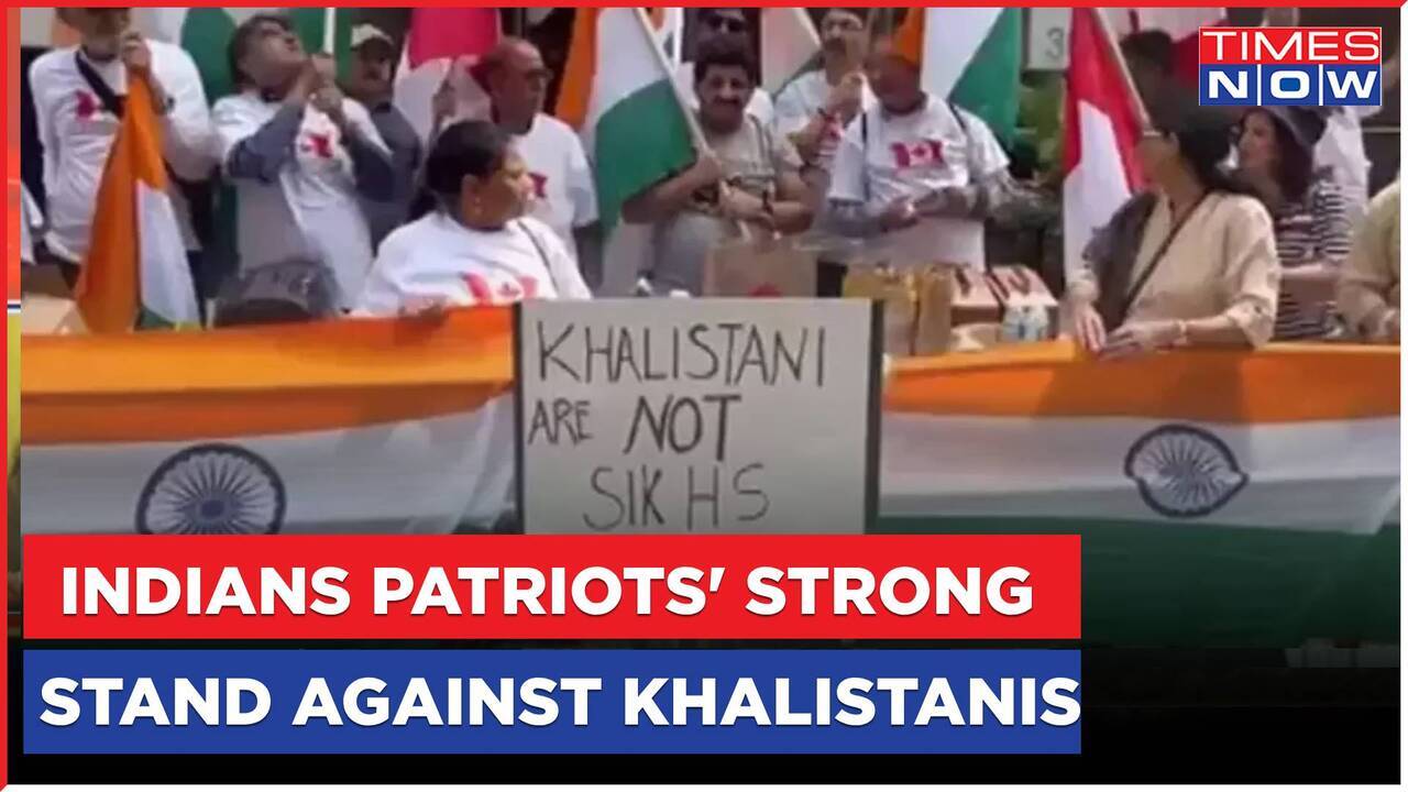 Indian Patriots Take On Khalistan Supporters In Toronto With Counter ...