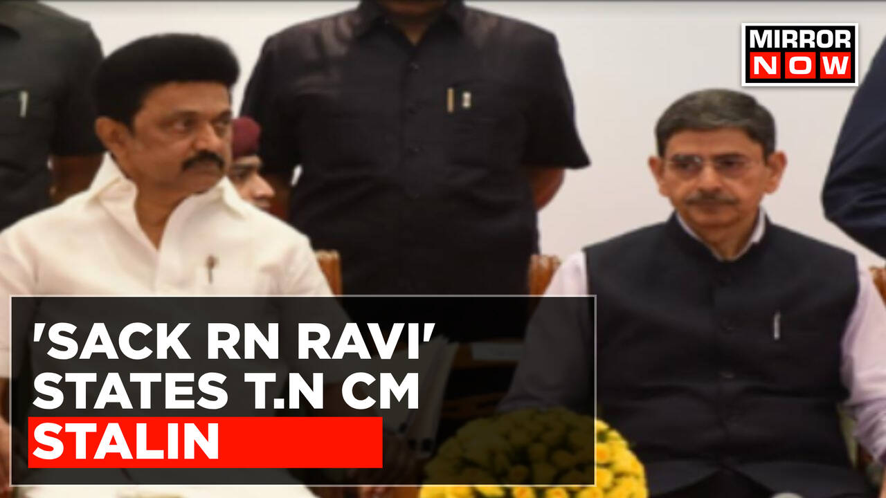 'RN Ravi Unfit To Be Governor', Tamil Nadu CM MK Stalin Writes To ...