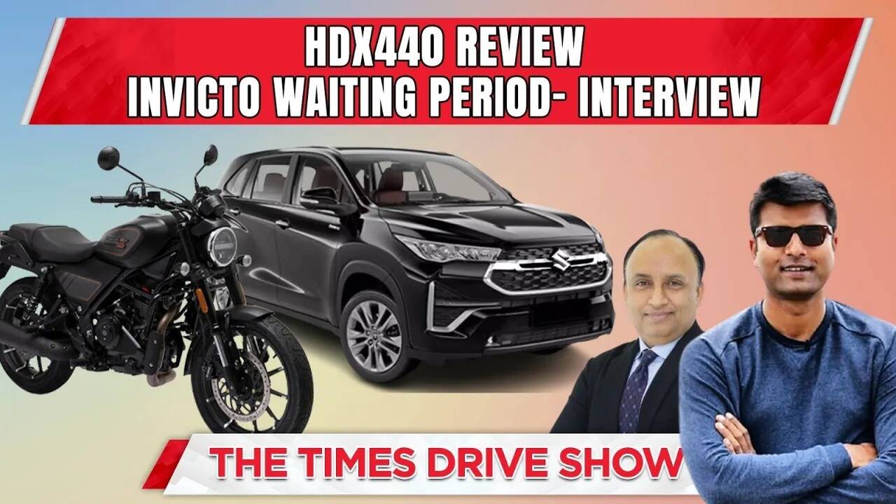 Harley Davidson X440 & Maruti Suzuki Invicto - Chat with Shashank Srivastava | The Times Drive ...