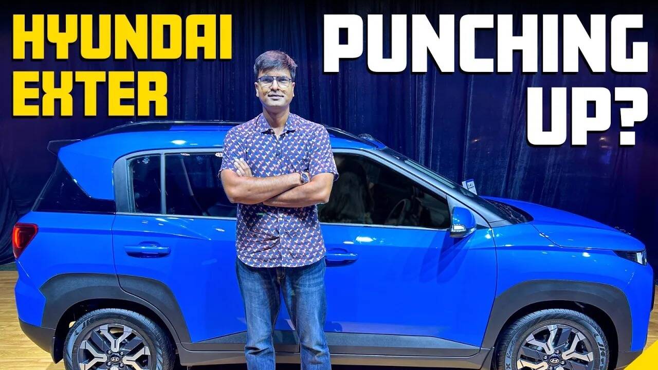 Hyundai Exter launched in India at a starting price of ₹5,99,900 ...