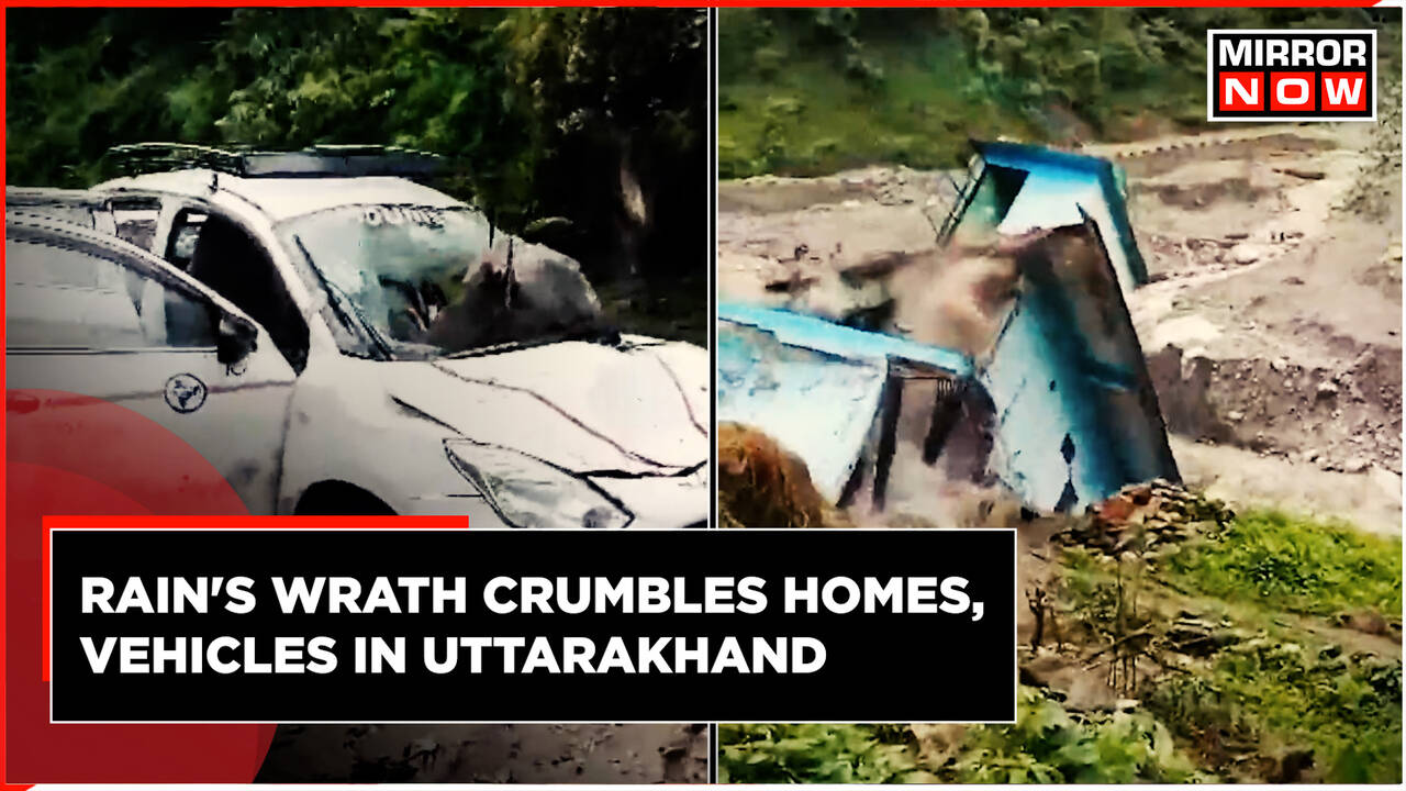 Rains in Uttarakhand | Flash Floods, Landslides Wreak Havoc | Vehicles, Houses Damaged | Viral ...