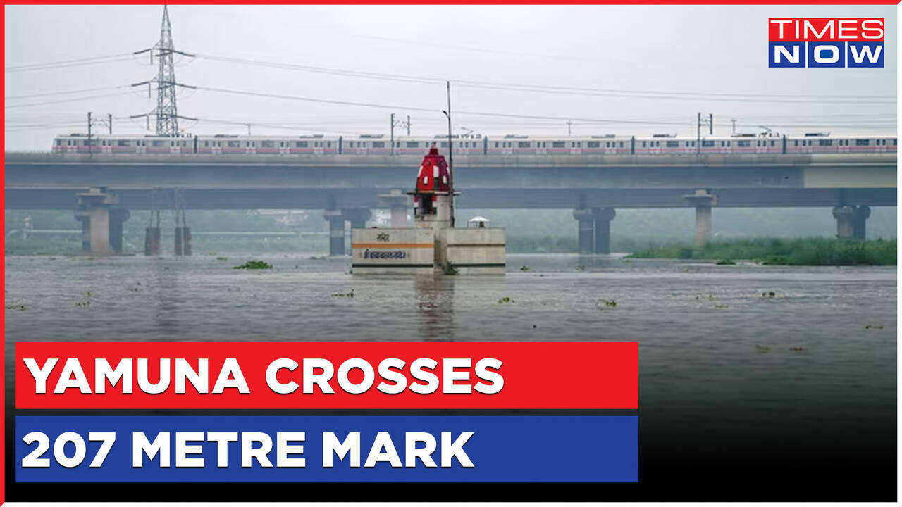 Exclusive: Yamuna River Crosses 207m Mark Today; Delhi On Red Alert | Monsoon Floods Update ...