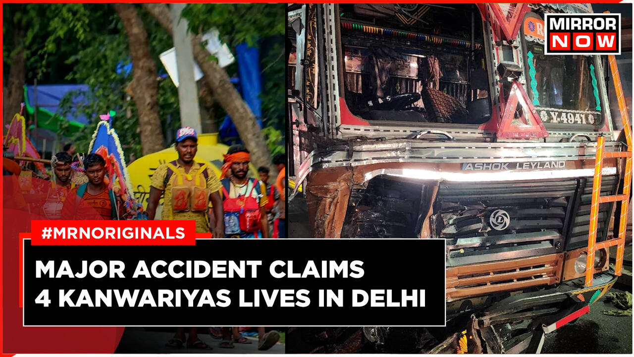Delhi: 2 Vehicle Collision on GT Karnal Road Kills 4 Kanwar Yatra ...