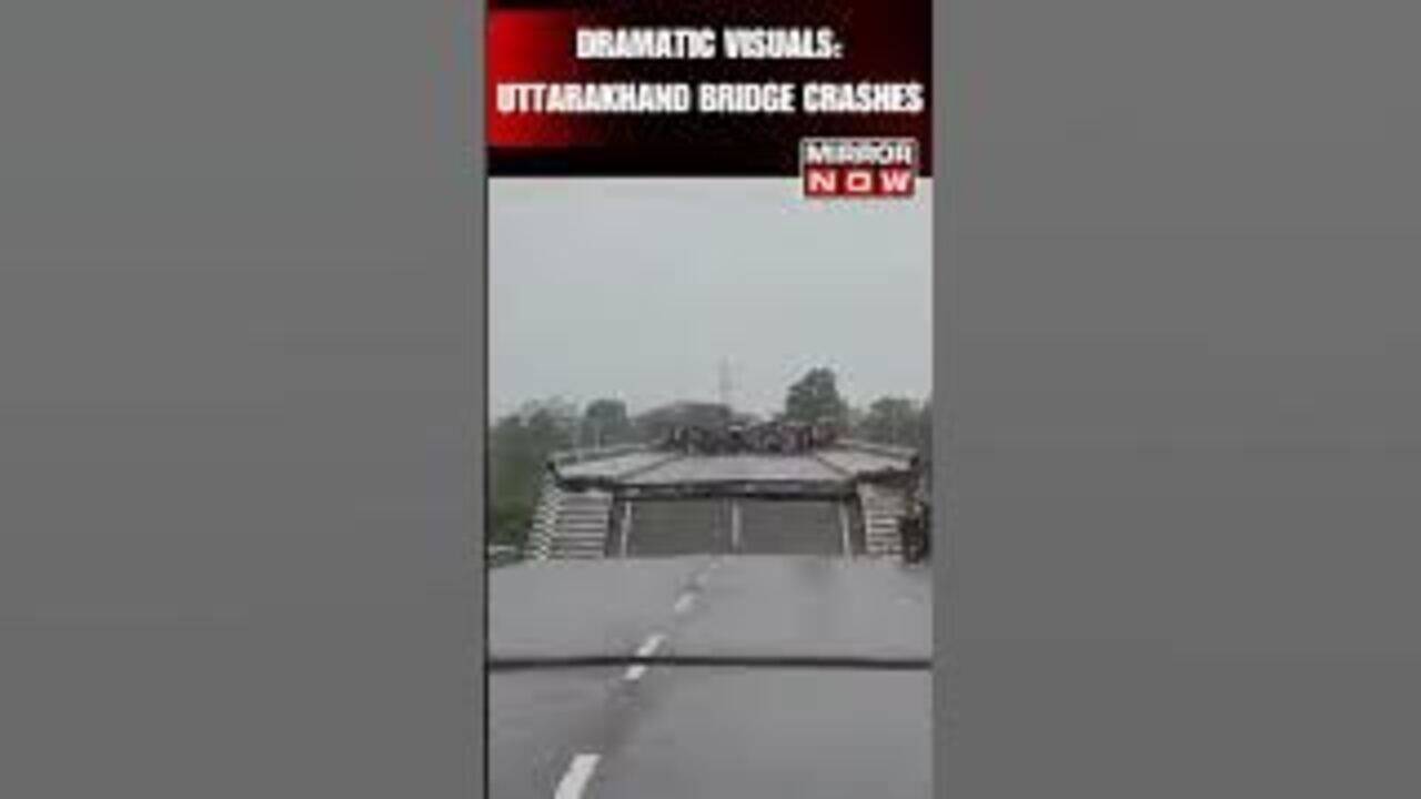 Watch | Flood Devastation Causes Kotdwar Bridge To Collapse