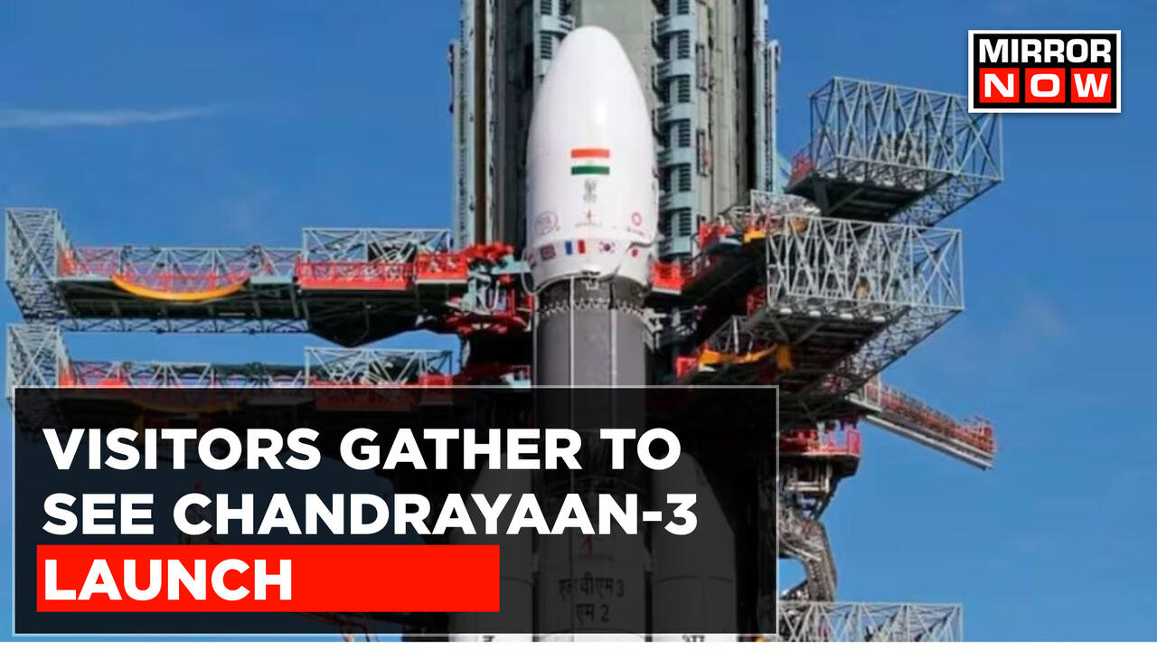 Visitors Gather To See Launch Of Chandrayaan-3 At Sriharikota Today | Andhra Pradesh | Top News ...