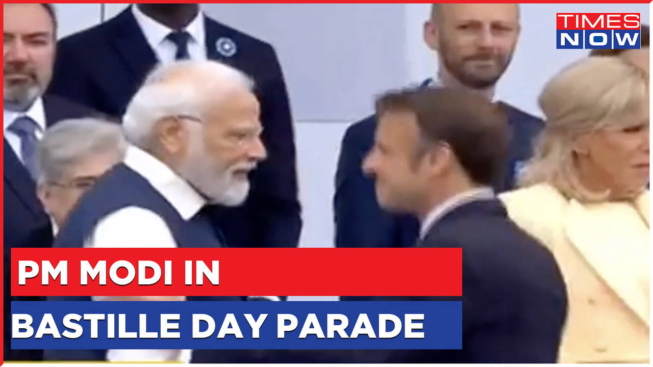 Prime Minister Narendra Modi Graces Bastille Day Parade In France ...