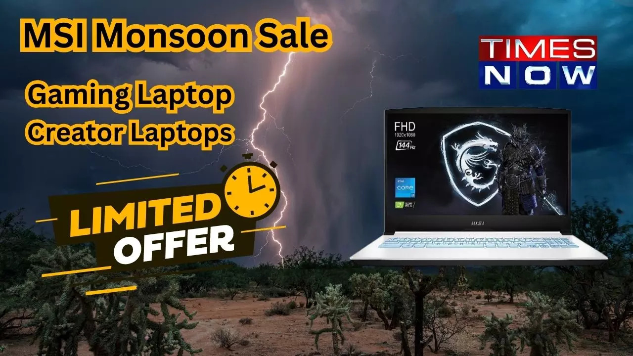 Monsoon Bonanza: MSI Slashes Prices on Gaming and Creator Laptops by up ...