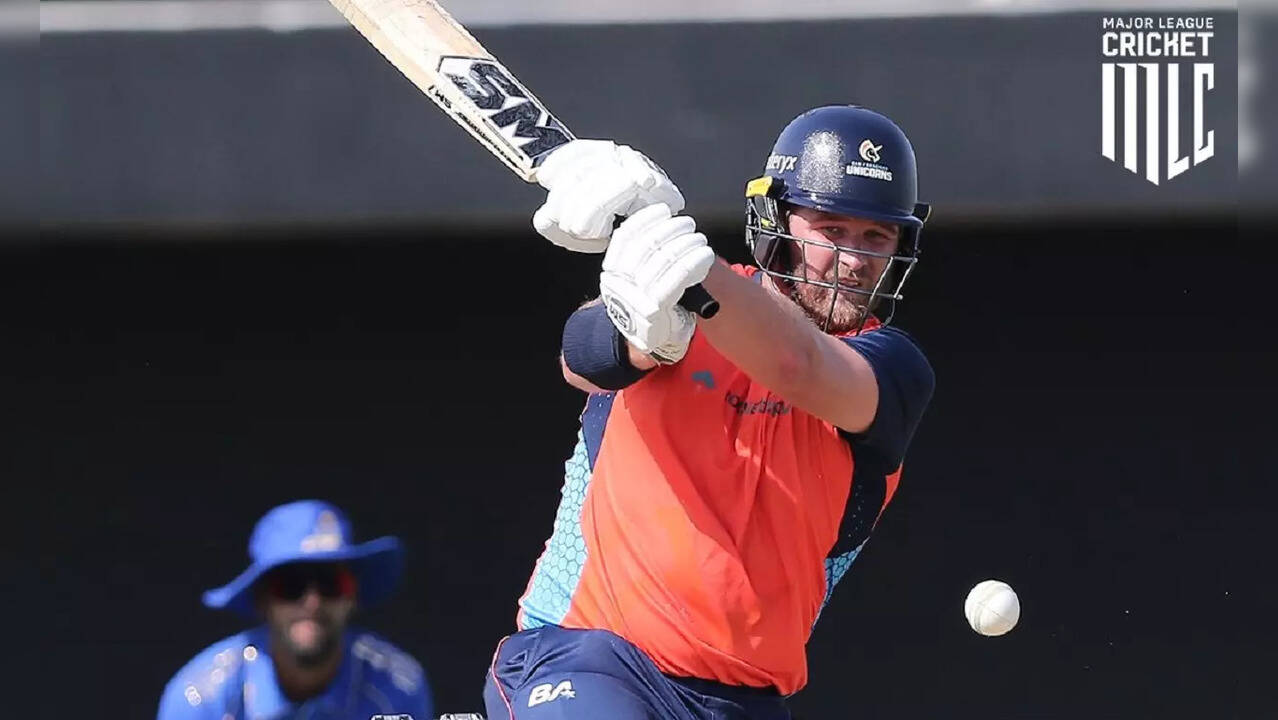 MLC 2023: Corey Anderson's Heroics Help San Francisco Unicorns Beat MI ...