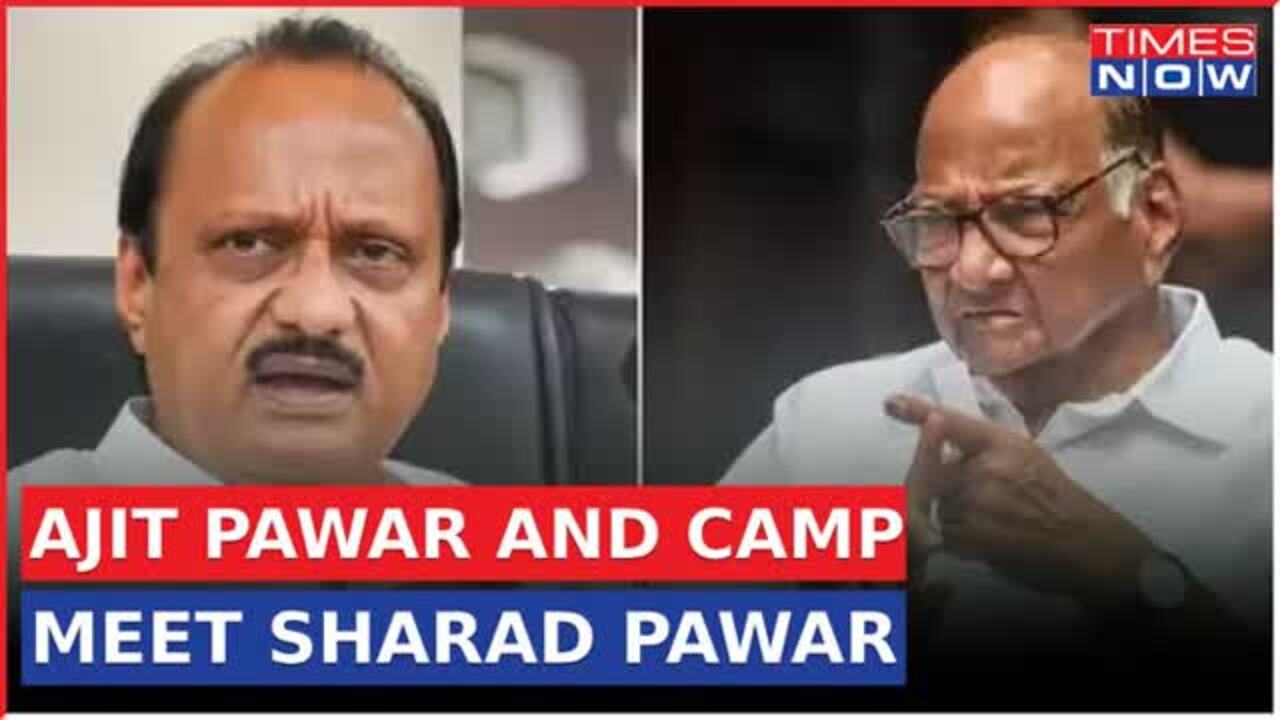 Breaking News | Power Struggle In NCP; Ajit Pawar Camp Visits Sharad Pawar Amid Split | Top ...