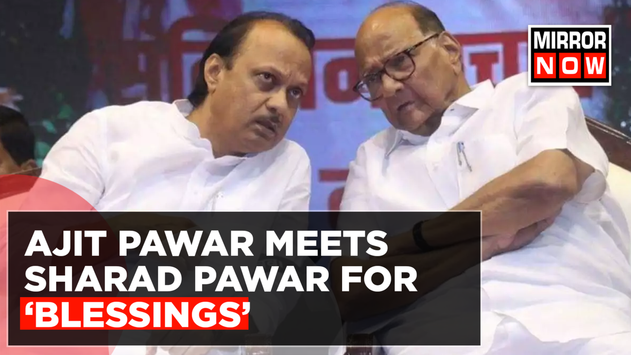 Ajit Pawar Meets NCP Supremo Sharad Pawar; Praful Patel Calls It 'A ... Ajit Pawar Meets NCP Supremo Sharad Pawar; Praful Patel Calls It 'A ...