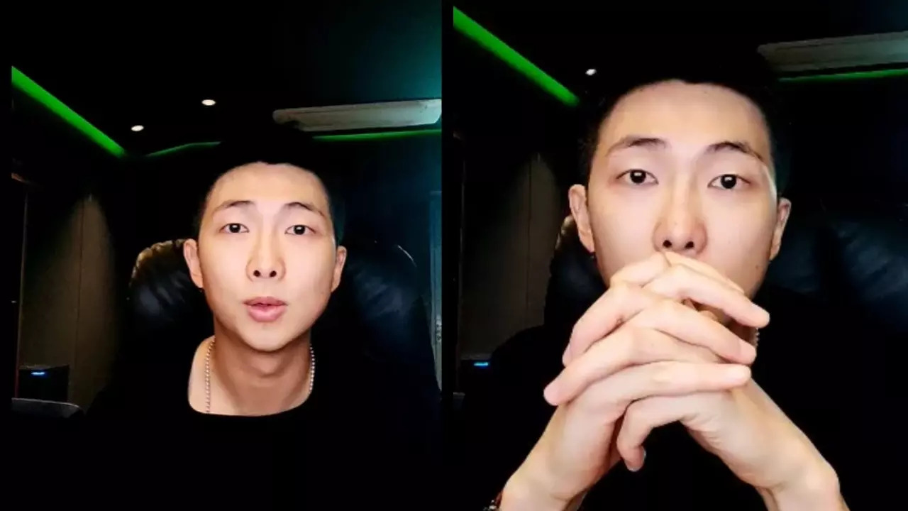 BTS' RM CLARIFIES After Buzz-Cut Sparks Military Service Speculations ...