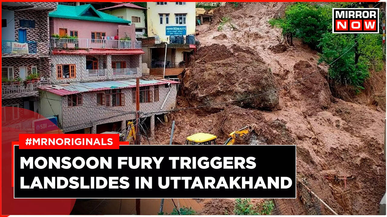 Uttarakhand: Fresh Rain Trigger Landslides, Several Roads Blocked ...