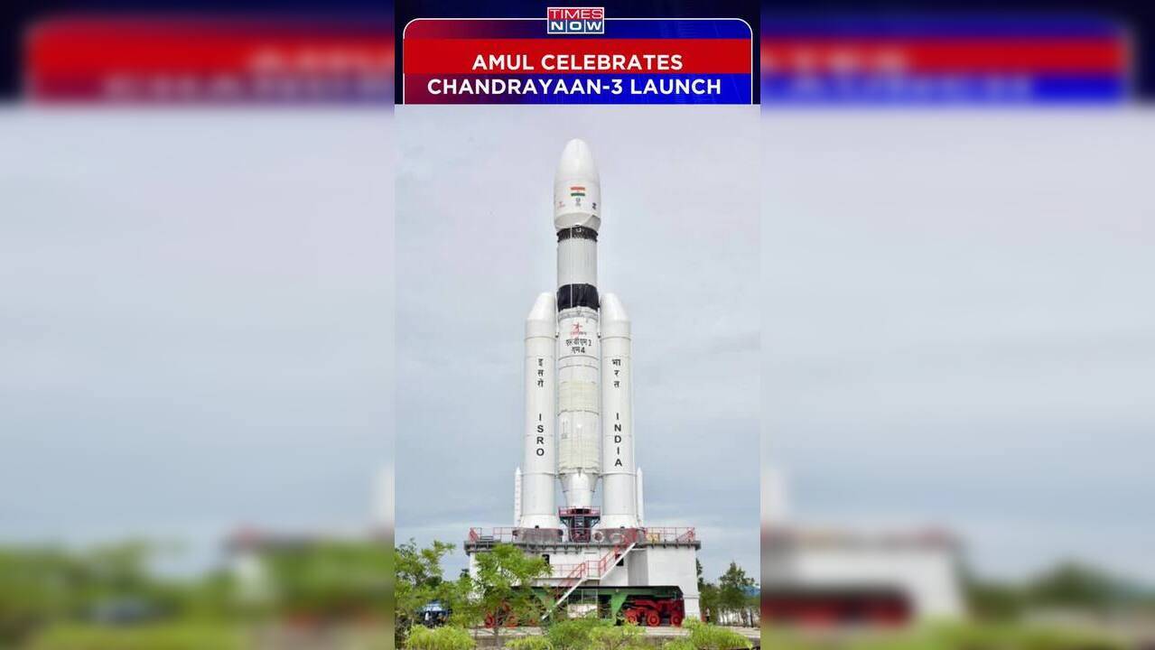 Amul: Toasting the Success of Chandrayaan-3 Launch #shorts | Times Now