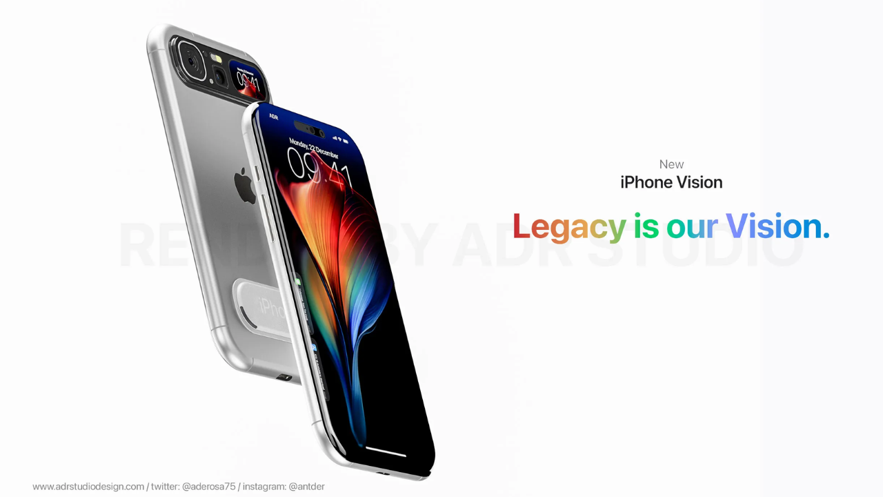 Meet 'iPhone Vision': A Concept Design Inspiring the Future of iPhones ...