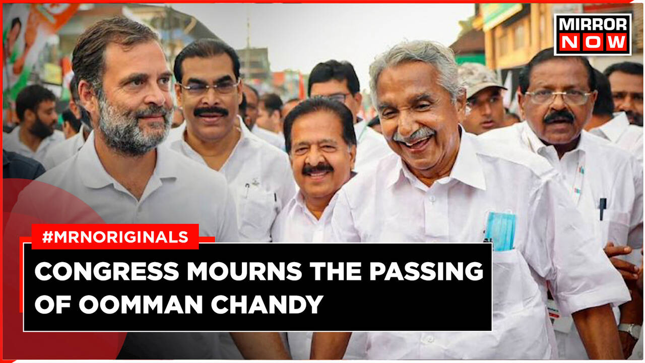 Congress Leaders Pay Tribute To Oommen Chandy, All You Need To Know About The Former Kerala CM ...