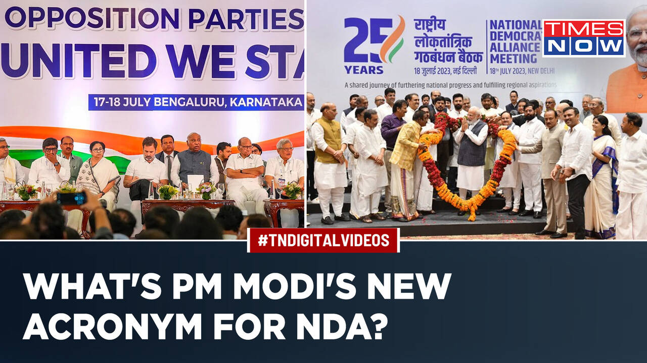 PM Modi Coins New Full Form Of Nda After Opposition Names Their ... PM Modi Coins New Full Form Of Nda After Opposition Names Their ...