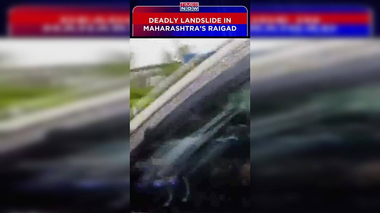 Raigad Landslide: 22 People Rescued, Death Toll To Rise