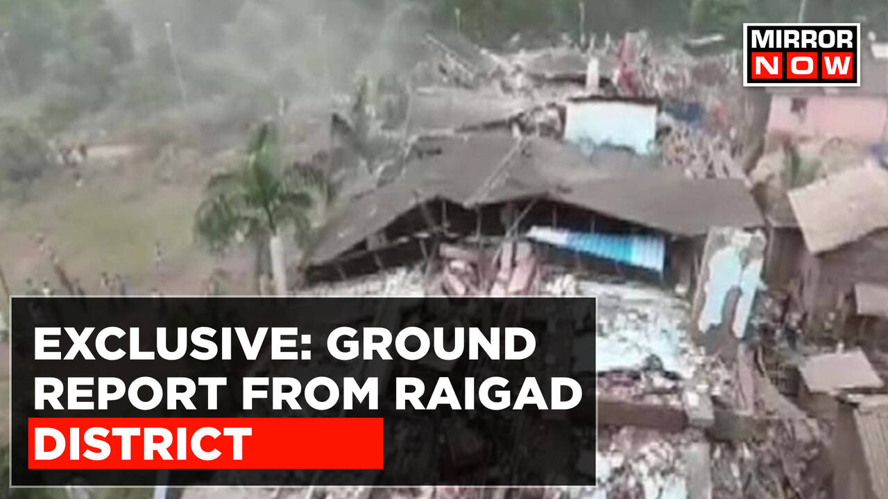 Raigad District Admin Keeps NDRF On Standby Amid Heavy Downpour In Maharashtra | Top News ...