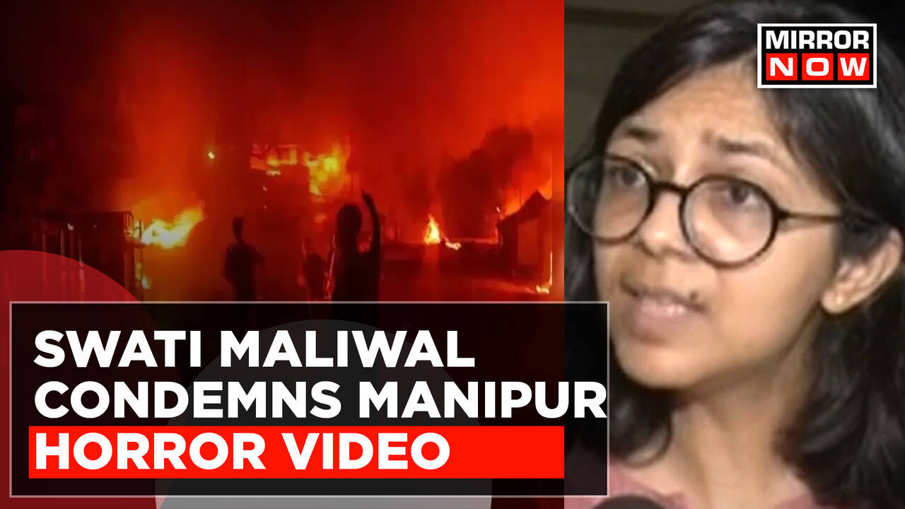 DCW Chief Swati Maliwal On Manipur Shocker; SC Warns Centre & Manipur Government | Manipur ...