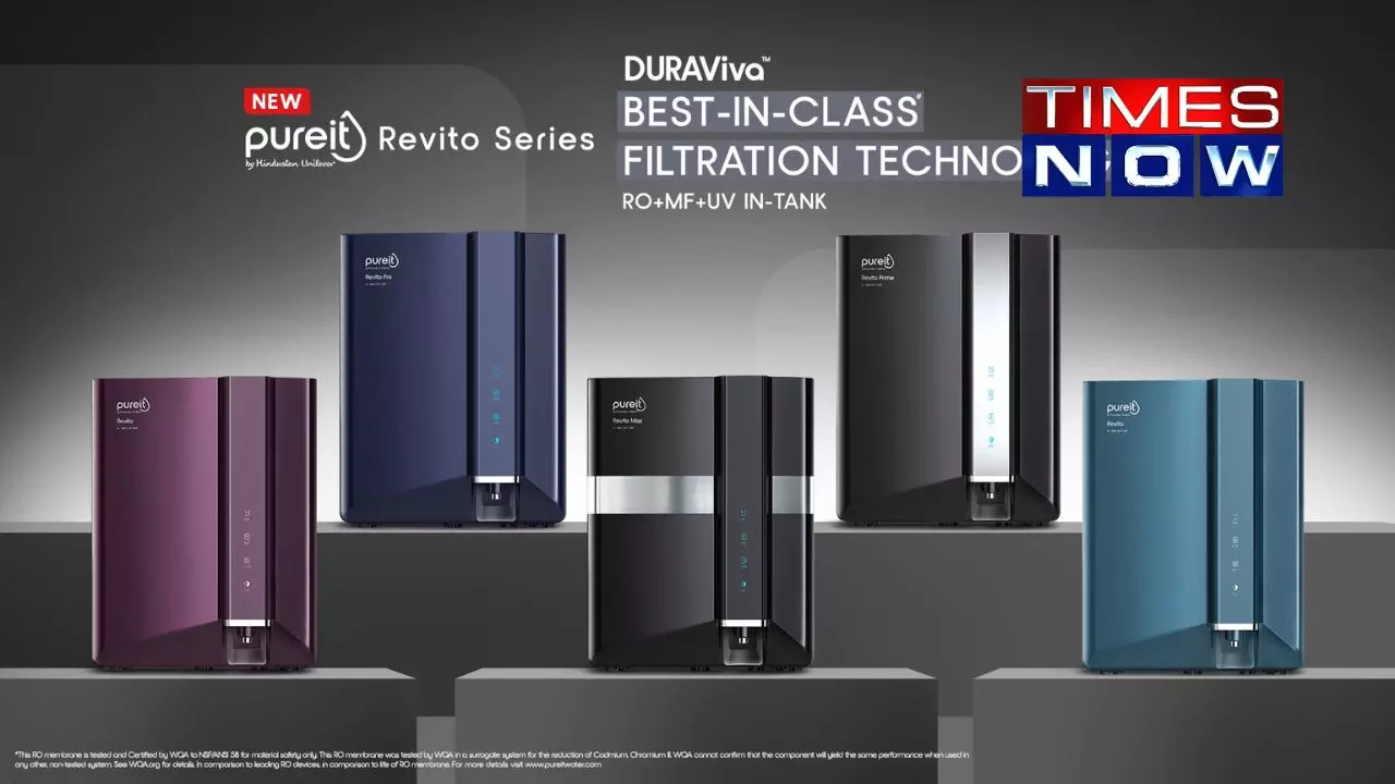 HUL's Pureit Unveils Advanced Revito Series | Times Now