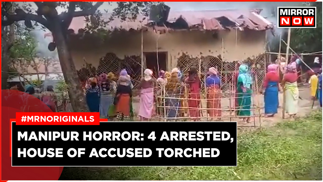 4 Arrested After Almost 80 Days In Manipur, House of Main Accused in ...