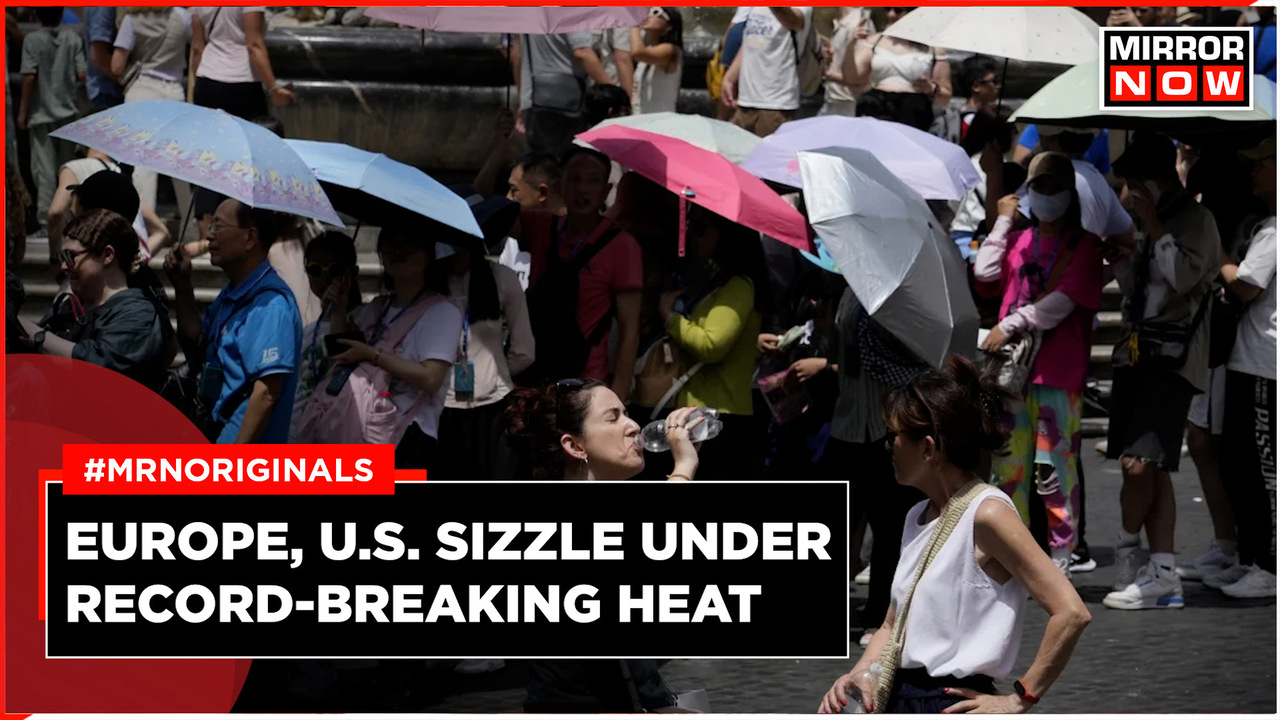 Europe, U.S. Sizzle Under Record-breaking Heat | Times Now