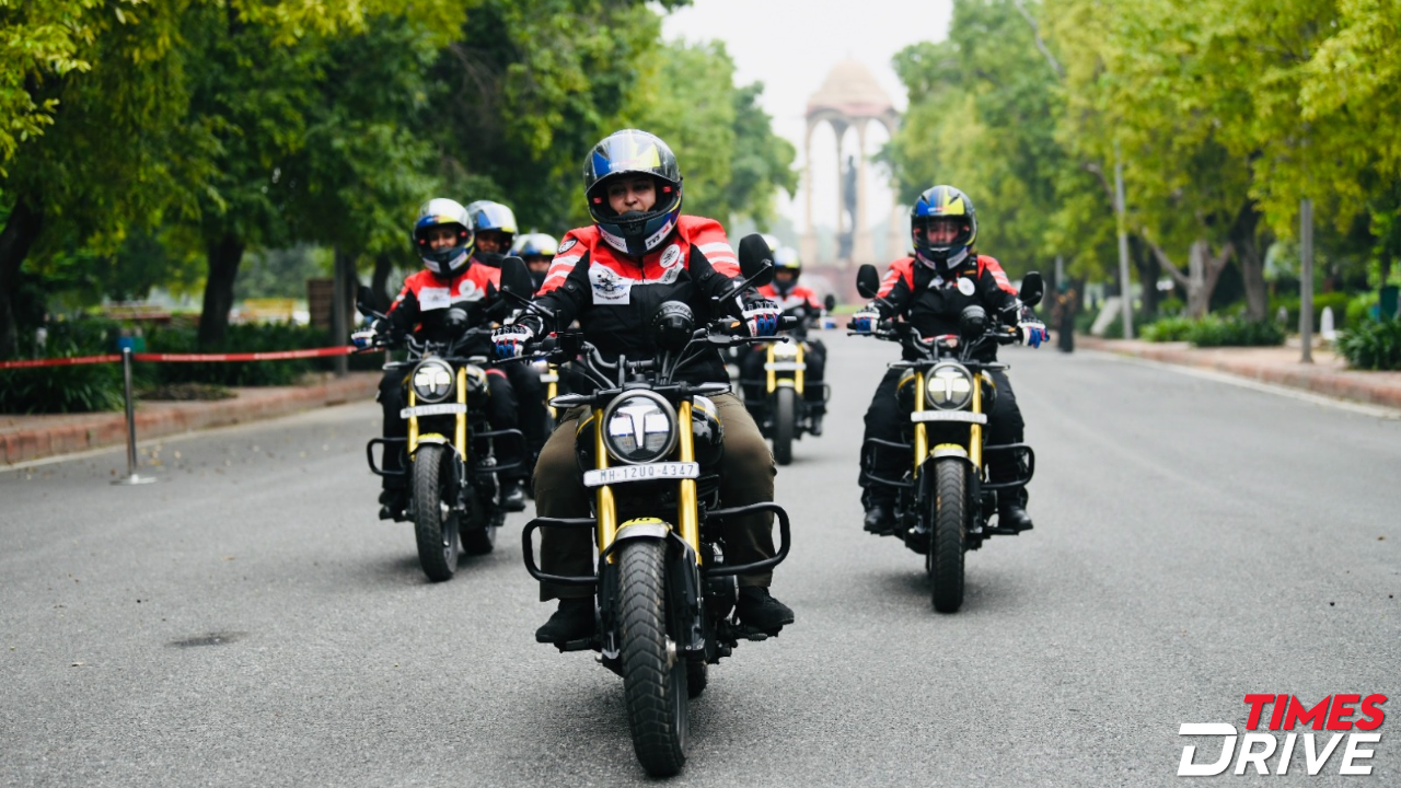 TVS Motor Company Partners with Indian Army for All-Women Motorcycle ...