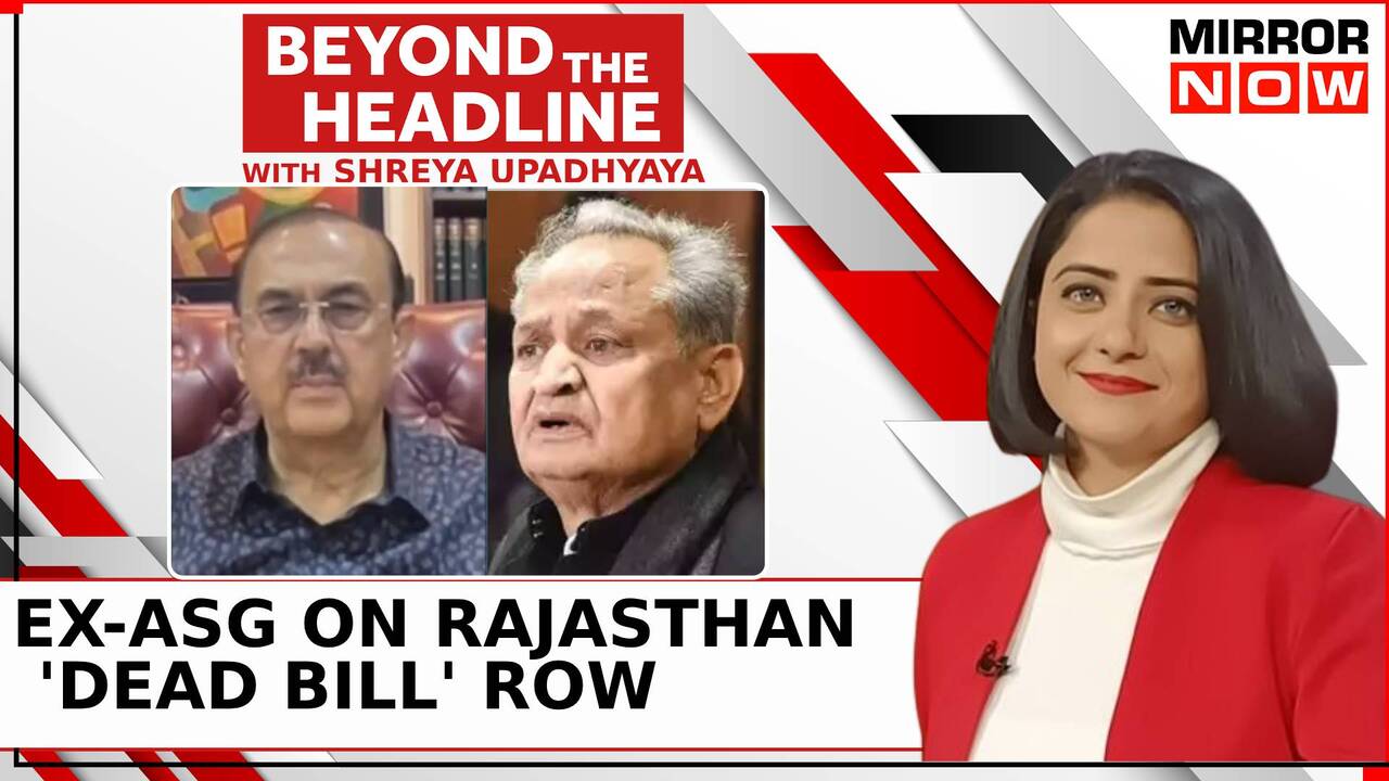 Ex-ASG Vikas Singh Exclusive On Rajasthan 'Dead Bill' Controversy ...