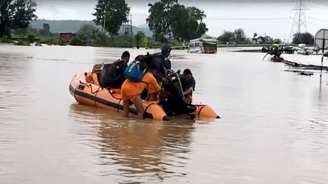 Maharashtra Rains: IAF Helicopters Deployed To Rescue Stranded People As Heavy Showers Cause ...