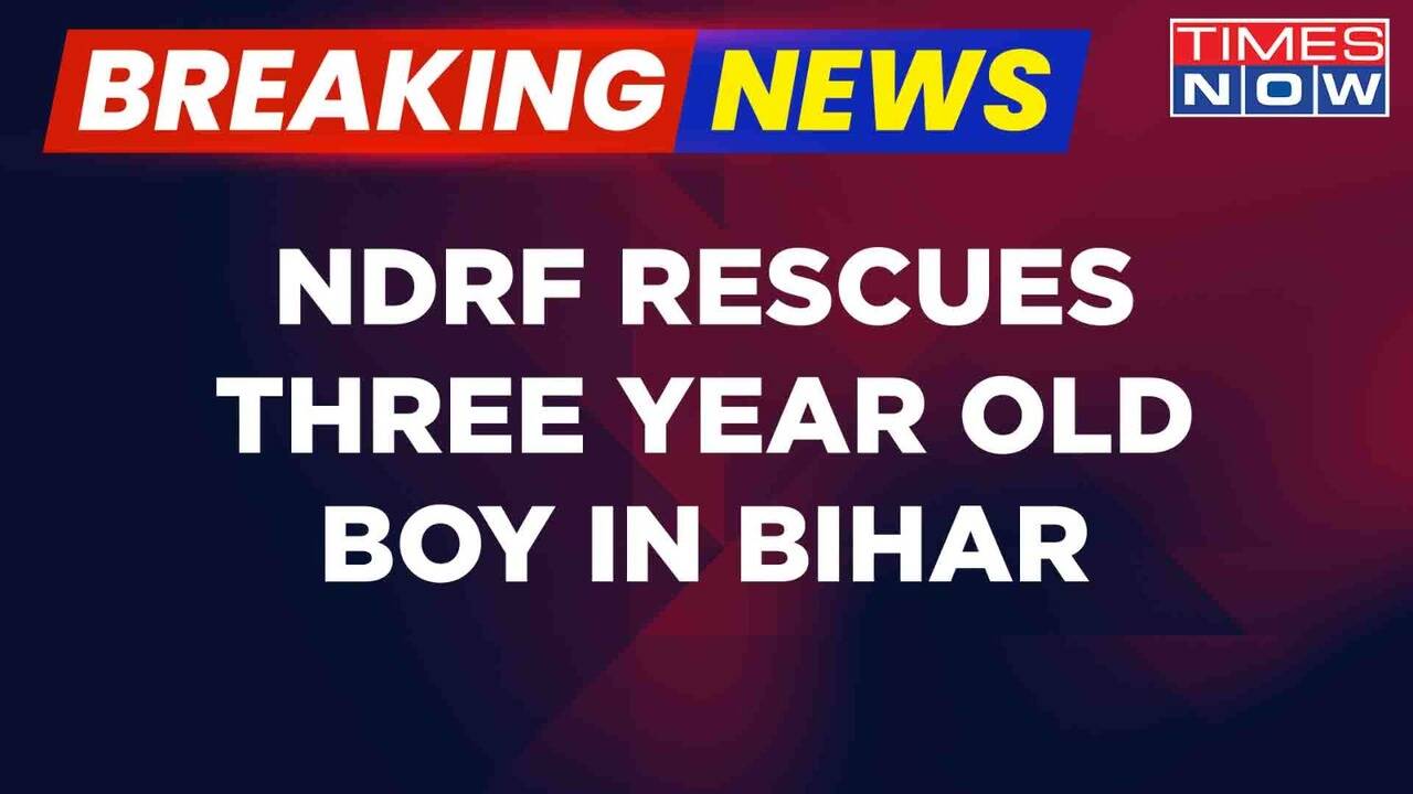 Breaking News: NDRF Rescues Three Year Old Boy From A 150-Feet Deep ...