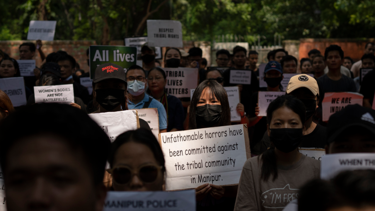 Travelled At Night, Hid Among Trees: How The 2 Manipur Women Paraded ...