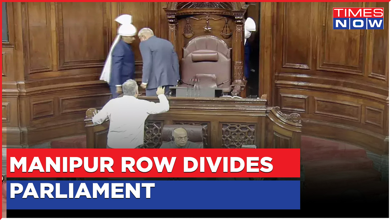 Parliament Manipur Row | Chaos Erupts In Sansad; BJP Vs Opposition Over ...
