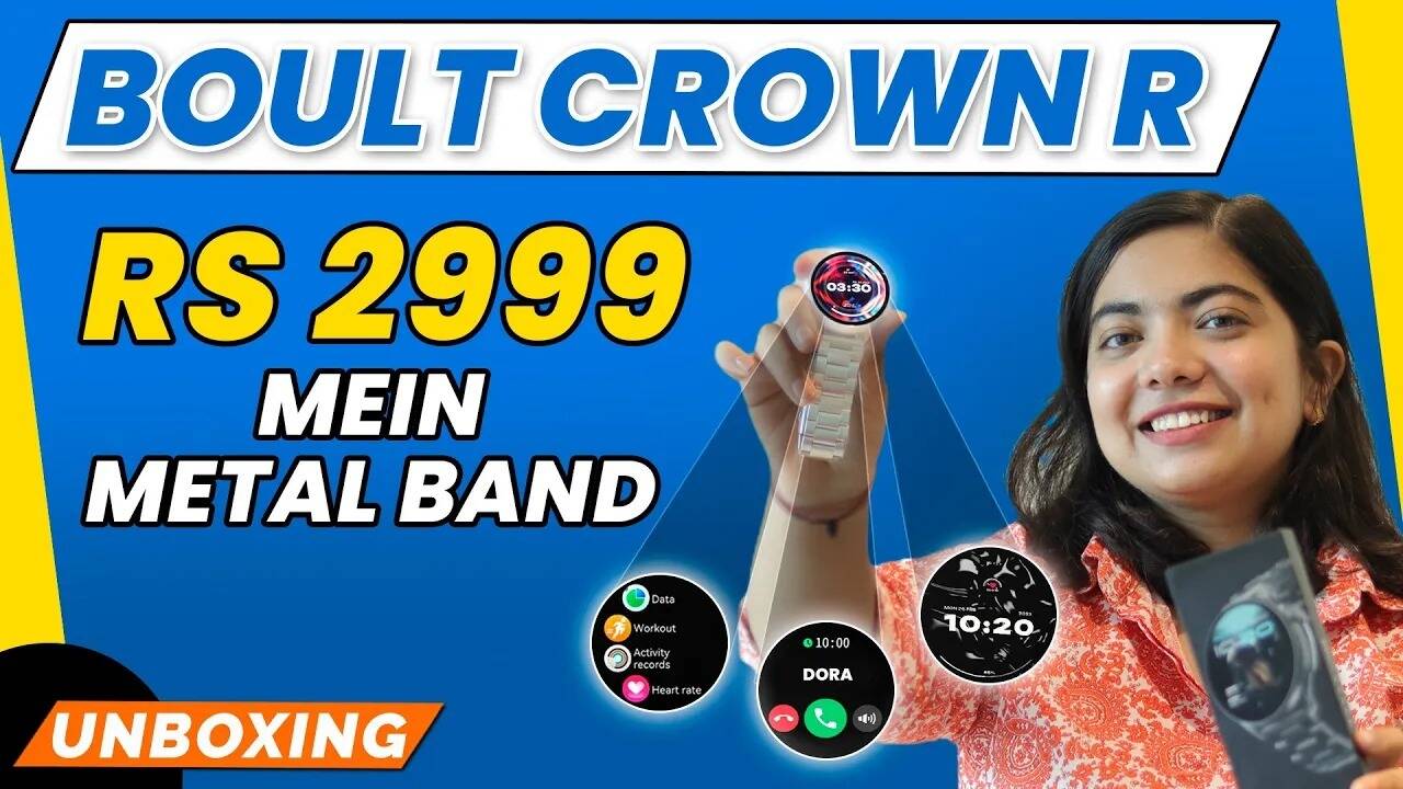 Boult Crown R PRO Smartwatch | Unboxing & First Impression | Gadget ...