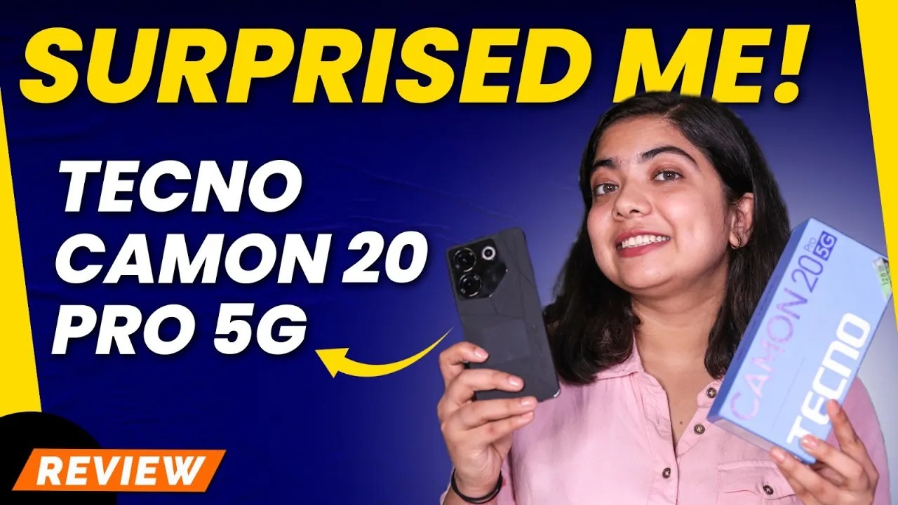Tecno Camon 20 Pro- Review |This Smartphone will definitely Surprise ...