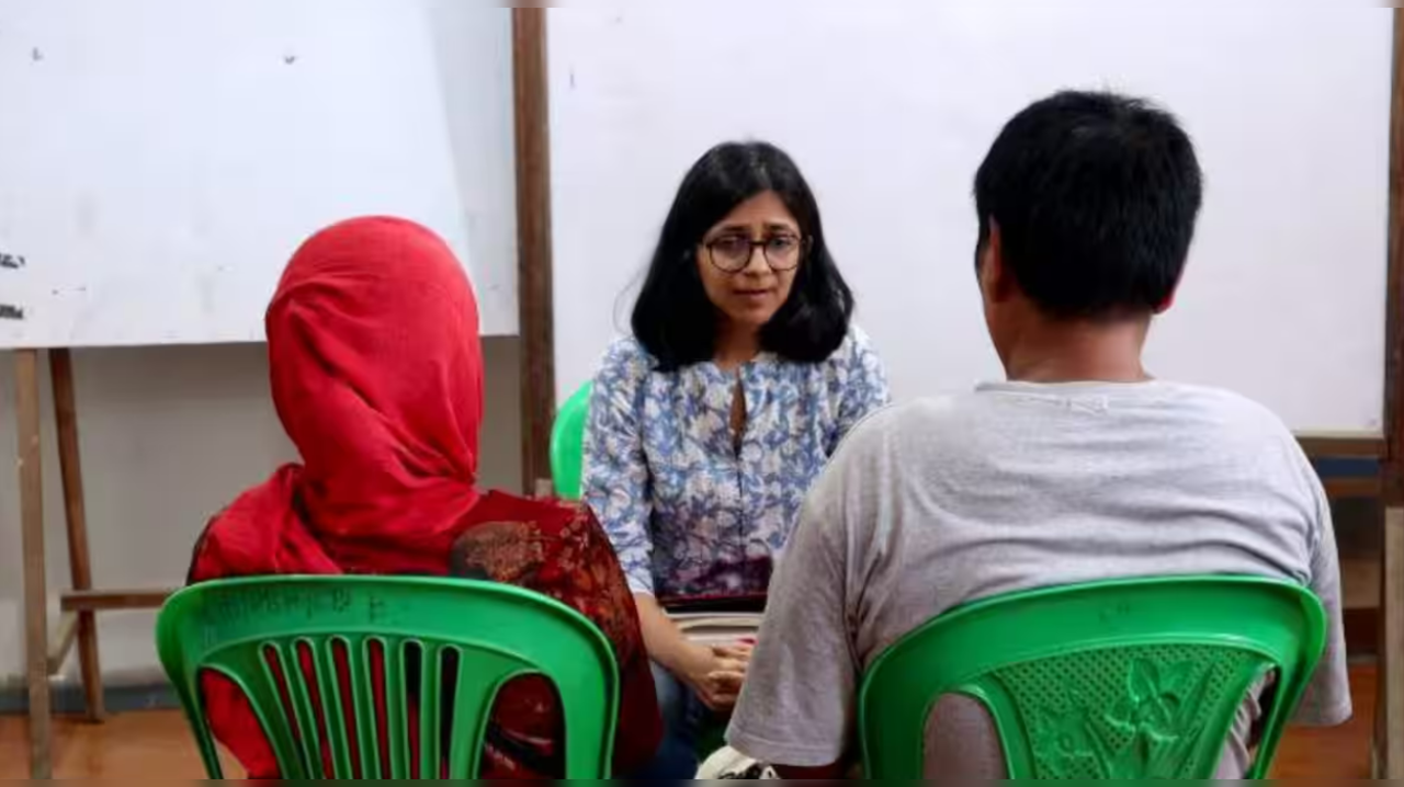 'Horror Stories Everywhere': Swati Maliwal Meets Kin of Women Paraded Naked In Manipur ...