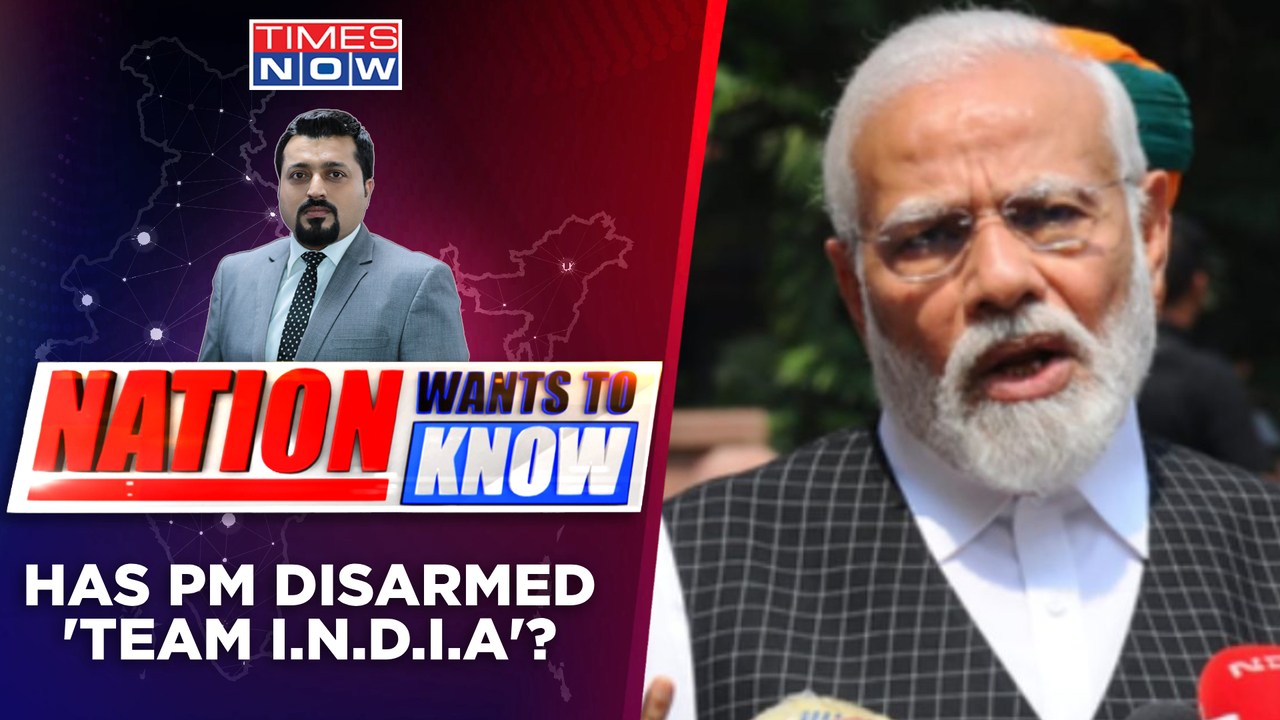 PM’s Sharpest Attack On 'Vipaksh' | Opposition Mulls No Confidence ...