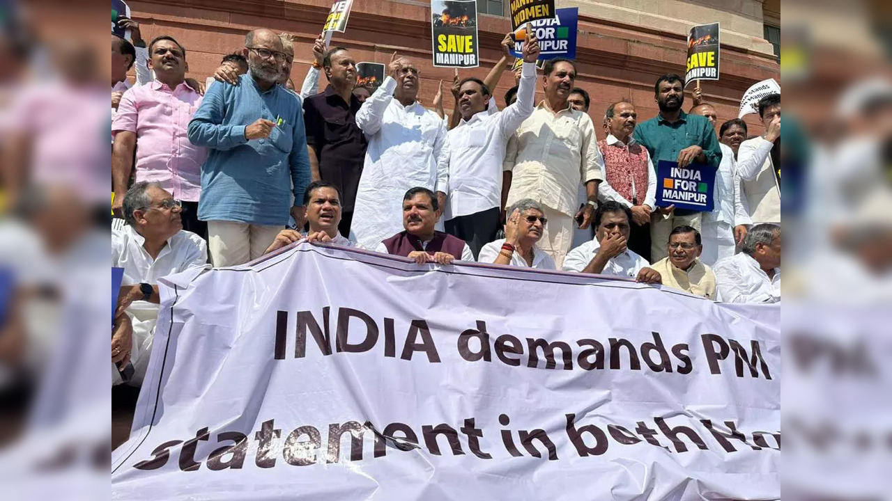Opposition's No-Confidence Motion In Parliament Today To Compel PM Modi ...