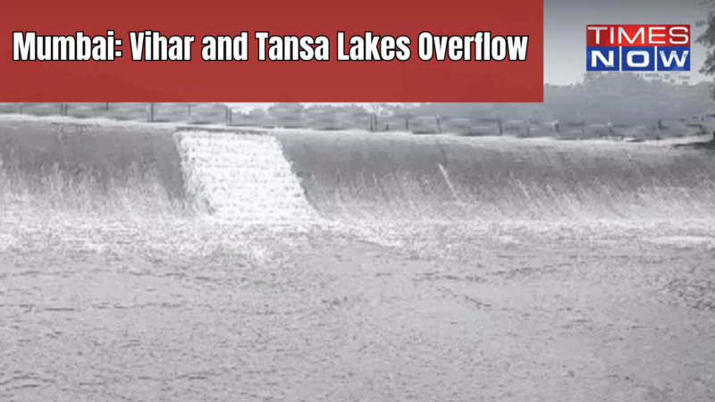 Water Level in Three Mumbai Lakes Now at 100 Per Cent, Video of Vihar ...