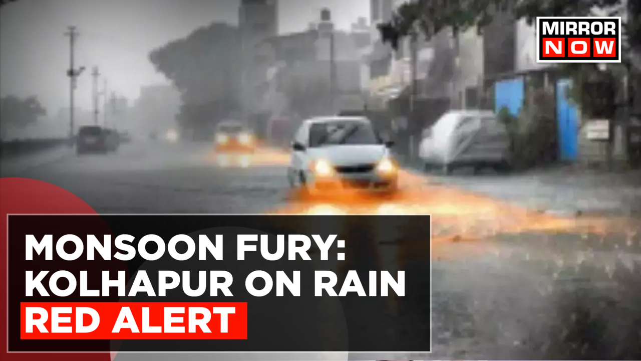 Kolhapur On Rain Red Alert; Panchganga River Overflows | Monsoon Fury ...