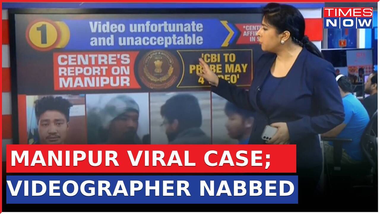 Manipur Viral Video Case | Man Who Made Video Of Naked Woman, Nabbed By ...