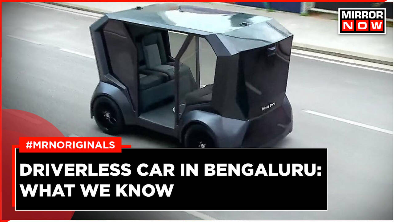 Bengaluru Residents In Awe After Spotting Driverless Car in Bengaluru ...