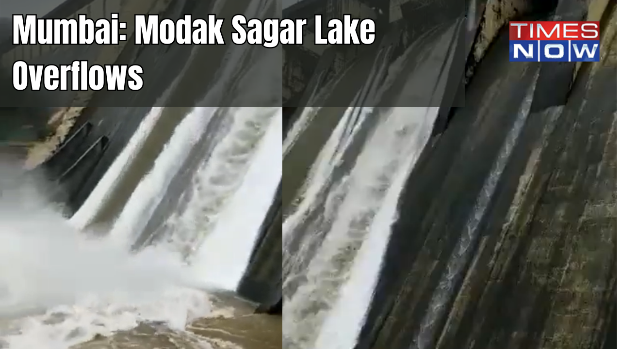 Water Level in Mumbai Lakes Nears 70 Per Cent, Modak Sagar Overflows ...