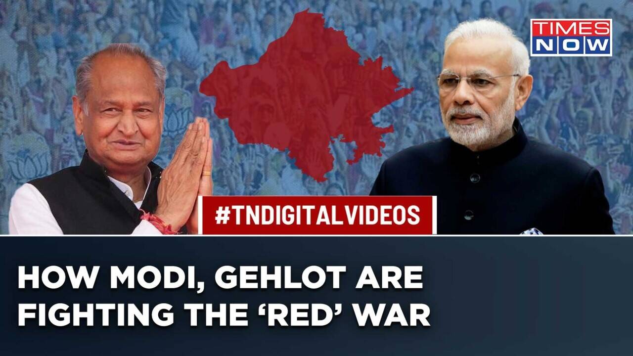 In Rajasthan, PM Modi Says ‘Red Diary’ To Expose Congress Govt, Gehlot Retorts With ‘Red ...