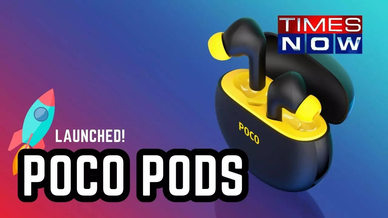POCO Dives into the AIoT Arena, Unveils POCO Pods in India | Technology & Science News, Times Now