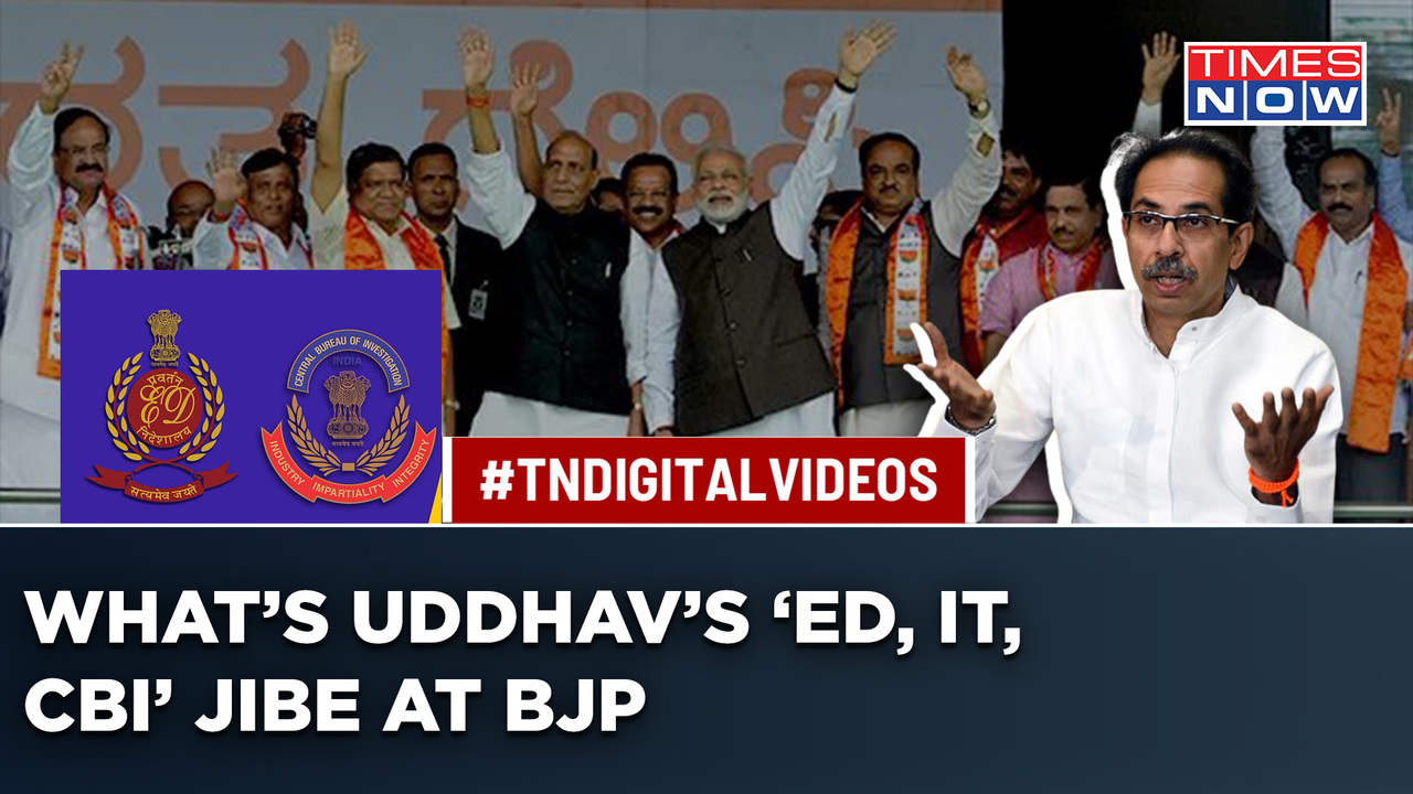 Uddhav Thackeray’s Taunt At BJP Amid Alliance Vs Alliance Fight: ‘NDA’s 3 Strong Parties Are ...