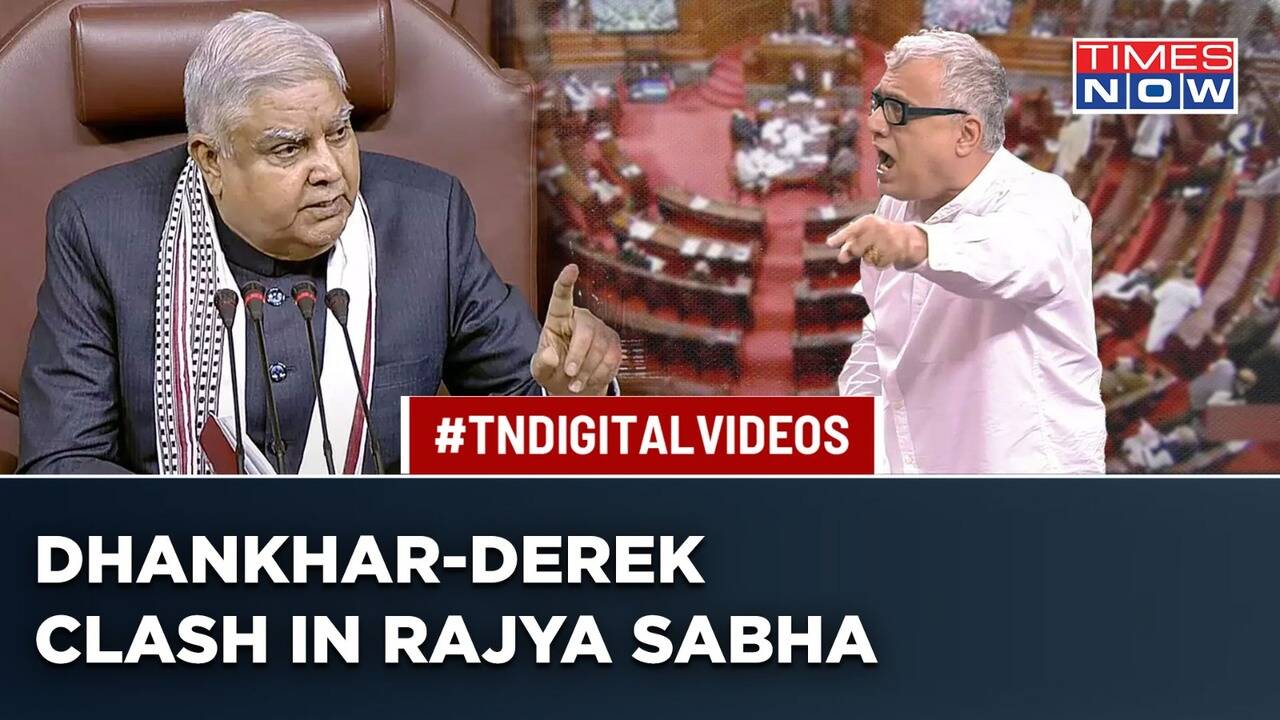 Jagdeep Dhankhar Loses Cool In Rajya Sabha, Schools TMC MP Derek O ... Jagdeep Dhankhar Loses Cool In Rajya Sabha, Schools TMC MP Derek O ...