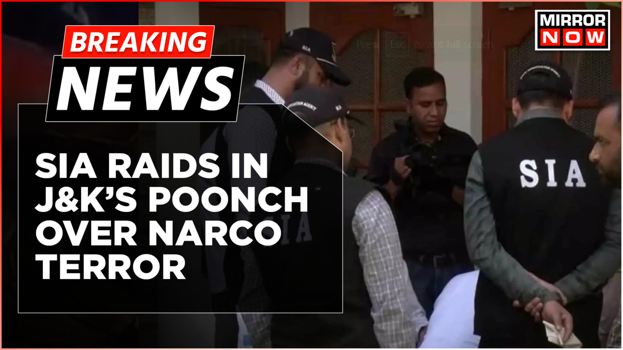 Breaking News: SIA Raids Underway At 4 Locations In Narco Terror Link ...