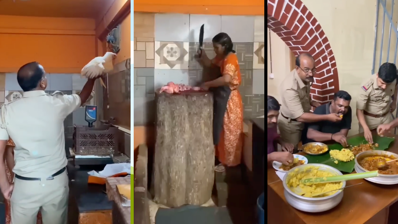 Viral Video: Kerala Cops Cook Chicken Inside Police Station, Face Probe ...