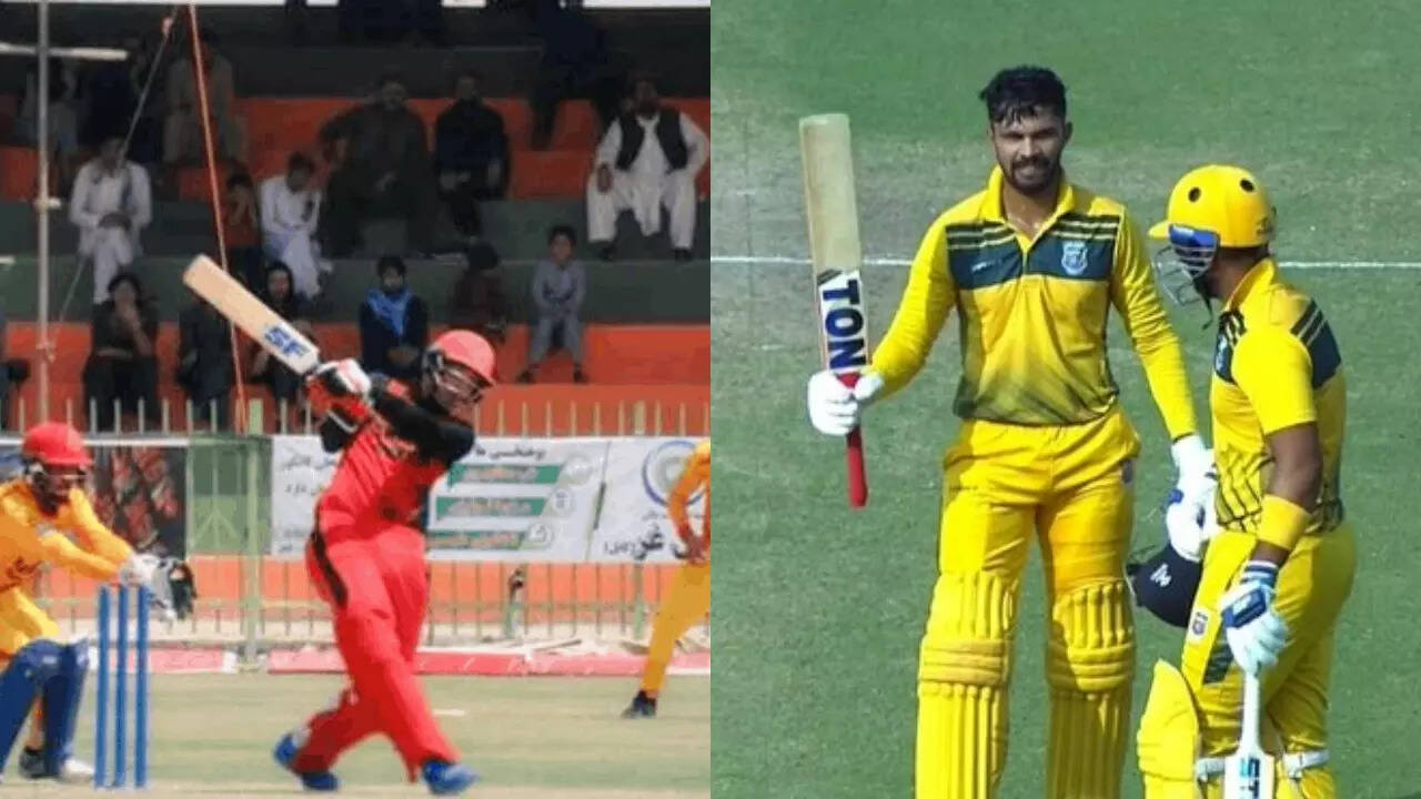 7 Sixes In An Over! Afghanistan Star Sediq Atal Replicates Ruturaj ...