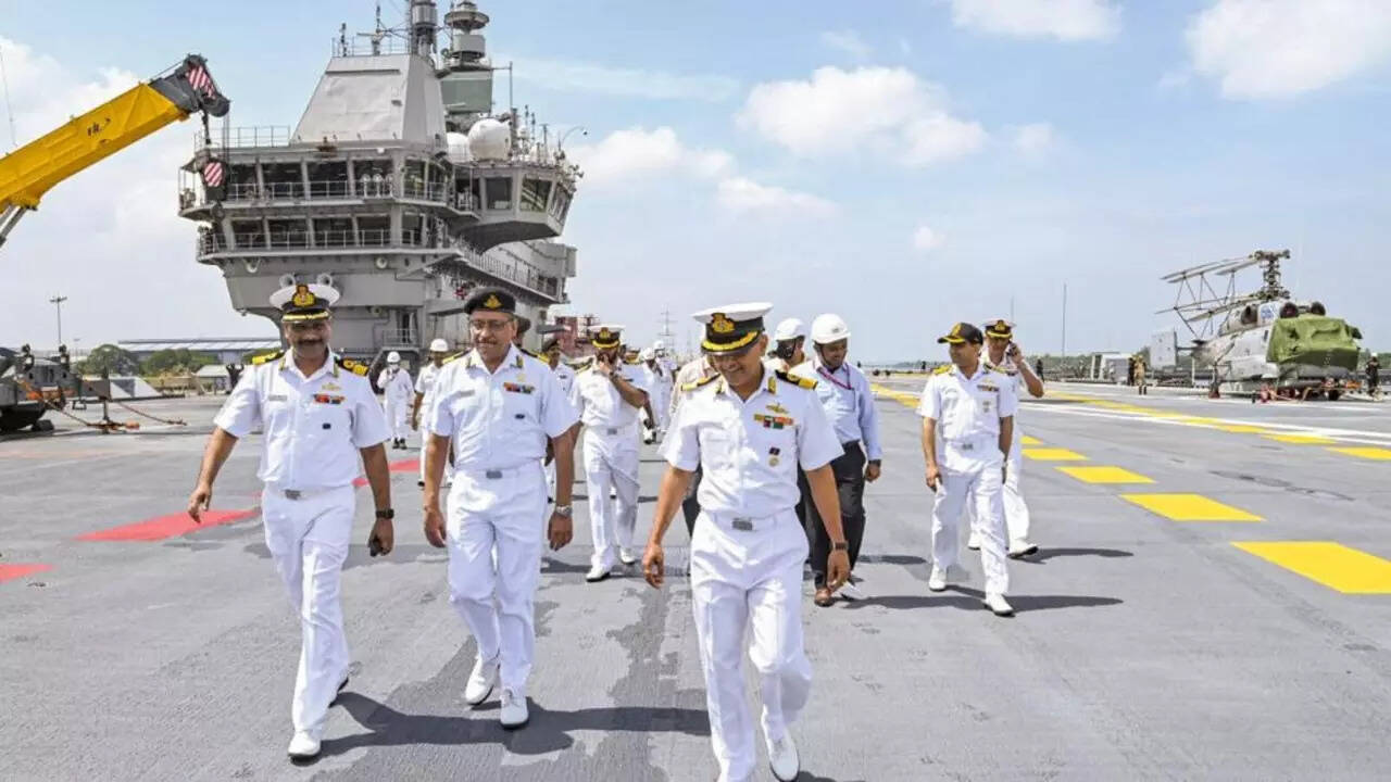 Indian Navy Ends ‘Colonial Legacy' Of Carrying Batons With Immediate ...